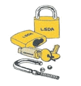 LSDA padlock
